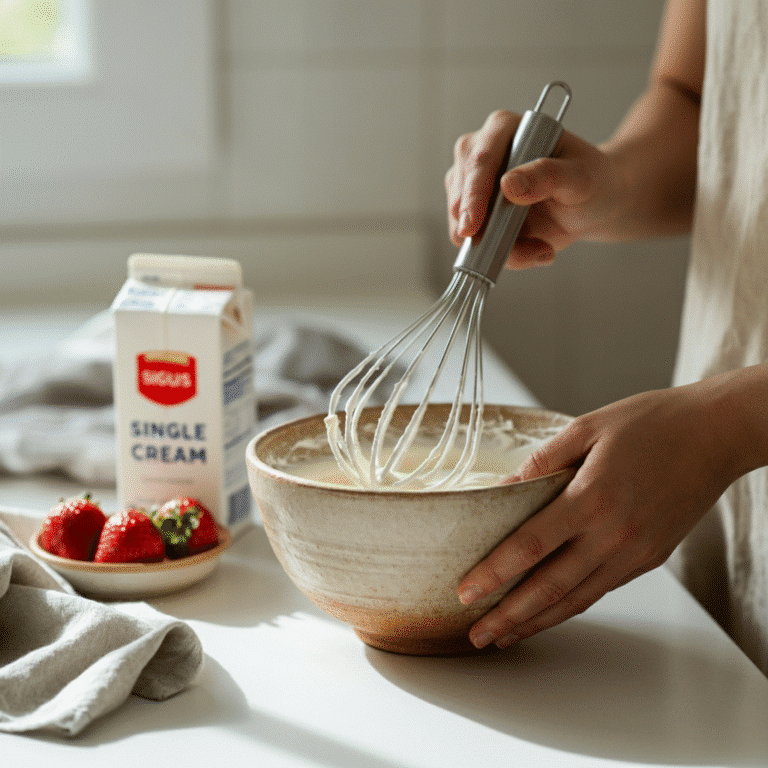 Can You Whip Single Cream? Tips, Hacks & Best Alternatives